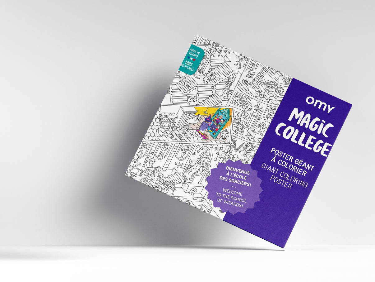 Omy - Magic college poster – colorsquare.net
