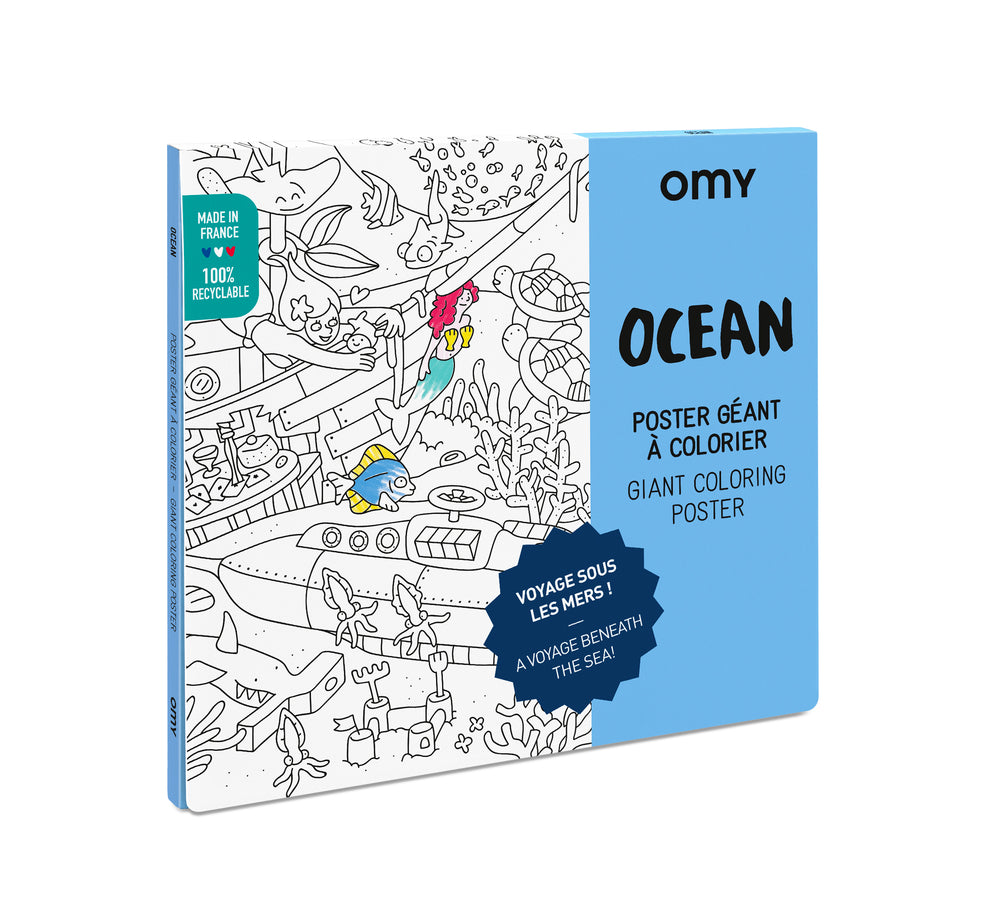 Omy - Ocean Poster – colorsquare.net